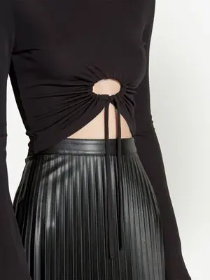 Proenza Schouler White Label Cropped Cut-out Top