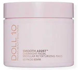 DOLL 10 Smooth Assist Overnight Facial Retextur Izing Pads - One-color