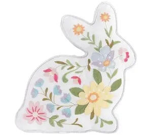 VALERIE PARR HILL Floral Bunny Shaped Pillow Valerie - One-color