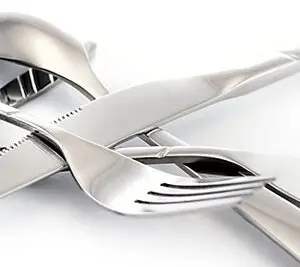 MEGACHEF La Vague 20-piece Flatware Utensil Set In Silver