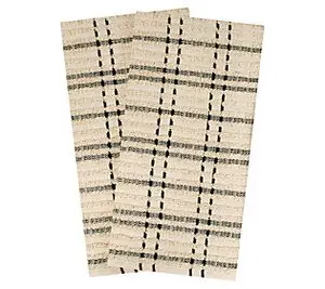 RITZ Royale Set Of 2 Check Kitchen Towels
