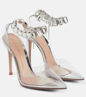 GIANVITO ROSSI Embellished Pumps - Neutrals