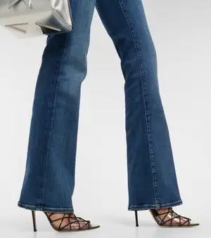 7 For All Mankind Mid-rise Bootcut Jeans - Blue