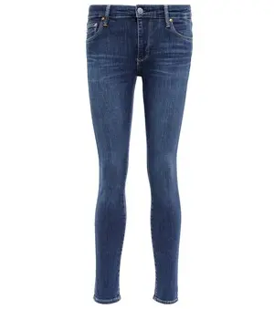 Ag Legging Ankle Skinny Jeans - Blue