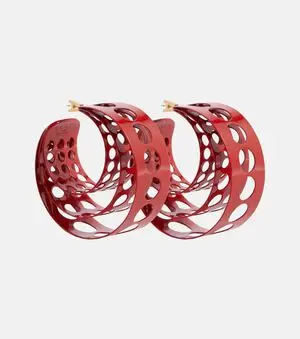 Alaïa Medium Hoop Earrings