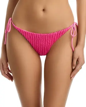 Peixoto Tonie Bikini Bottom - Pink Weave