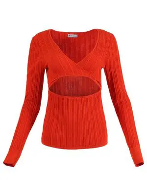 ESTER MANAS Long-Sleeve Peephole Top