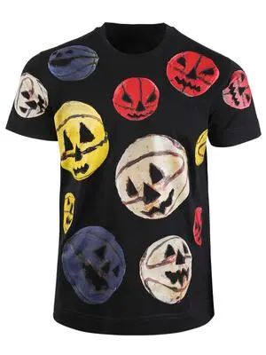 Givenchy Classic Fit Print Tee - Black