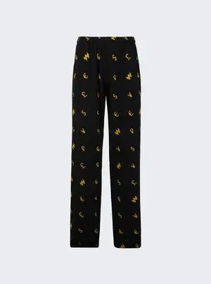 Vetements Currency Fluid Jersey Pants