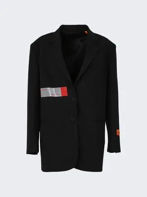 Heron Preston Logo Tape Tailored Blazer