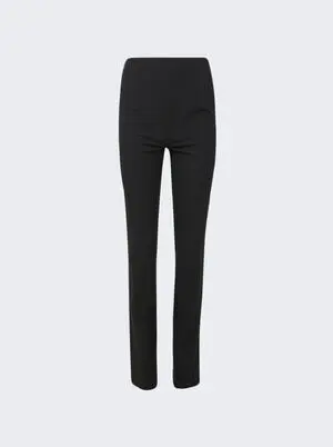 Heron Preston Gabardine Stretch Zip Trousers - Black