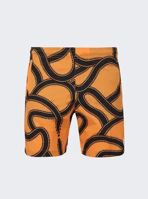 MARCELO BURLON COUNTY OF MILAN All Over Snakes Swimshort
