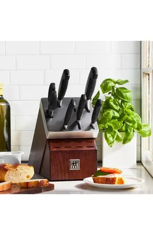 ZWILLING J.a. Henckels Four Star Self-sharpening Knife Block & Knife Set