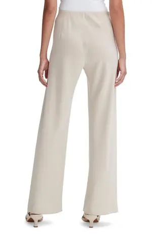 Vince Colette High-waist Crepe Bias Pants - Shell