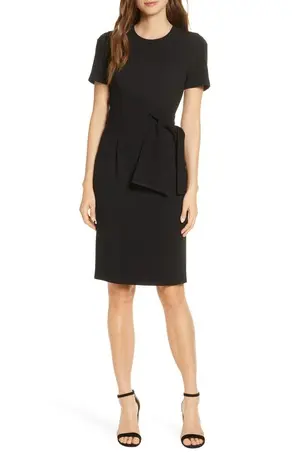 Black Halo Harbor Sheath Dress