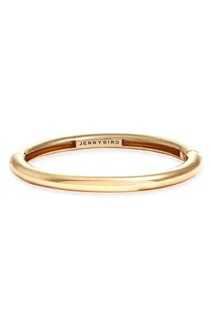 Jenny Bird Gia Bangle Bracelet High Polish Gold