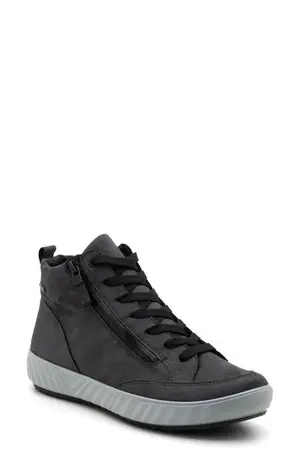 ARA Adrienne Waterproof High-top Sneaker - Graphite
