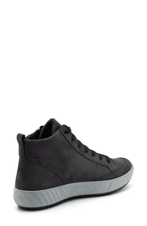 ARA Adrienne Waterproof High-top Sneaker - Graphite