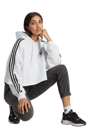 Adidas Classics Crop Hoodie