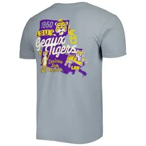 IMAGE ONE Lsu Tigers Vault State Comfort T-shirt