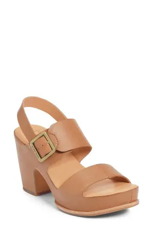 Kork-Ease® Platform Sandal Brown F/ G