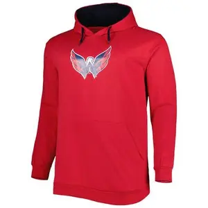 Profile Washington Capitals Big & Tall Fleece Pullover Hoodie