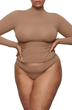 SKIMS Fits Everybody Turtleneck Top Sienna