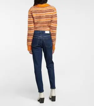 RE/DONE 90s High-rise Cropped Skinny Jeans