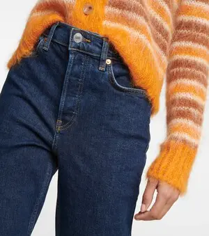 RE/DONE 90s High-rise Cropped Skinny Jeans
