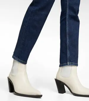 RE/DONE 90s High-rise Cropped Skinny Jeans
