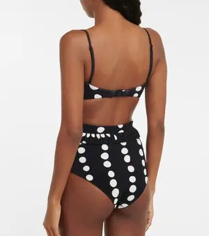 Johanna Ortiz Polka-dot Bikini Bottom