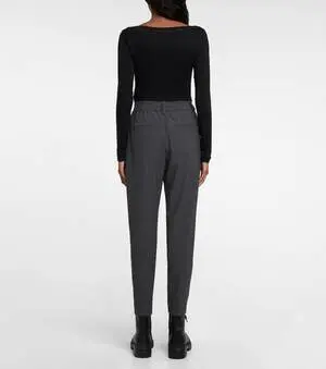 Brunello Cucinelli High-rise Tapered Pants