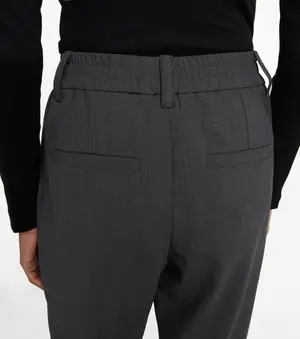 Brunello Cucinelli High-rise Tapered Pants