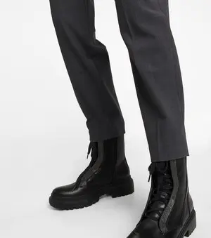 Brunello Cucinelli High-rise Tapered Pants