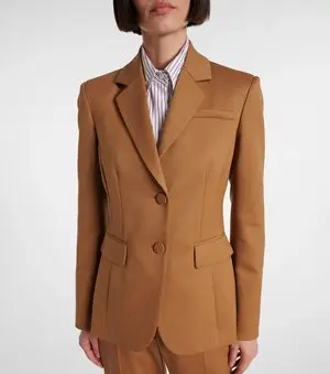 Altuzarra Fenice Wool Blazer - Brown