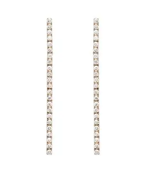 Sophie Bille Brahe River Diamond Earrings - Gold