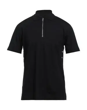 Givenchy Man Polo Shirt Grey Size Xxl Cotton Black