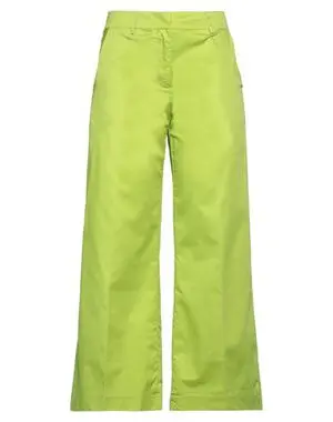 KAOS Flared High-waisted Pants - Green