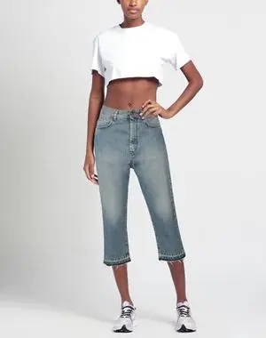 TWINSET High Waisted Straight Leg Jeans