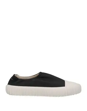 MAISON MARGIELA Soft Leather Sneakers - Black