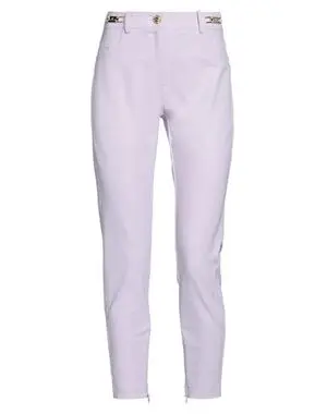 Elisabetta Franchi Tapered Twill Pants - Purple