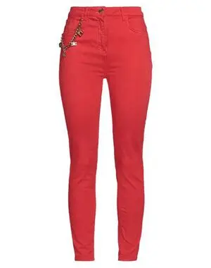 Elisabetta Franchi Cotton-blend Tapered Jeans