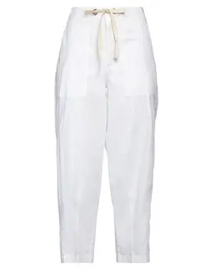 SEMICOUTURE Cotton Tapered Chinos - White