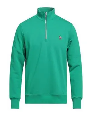 Paul Smith Sweatshirt In Organic Cotton - Green