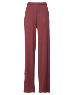 ROBERTO COLLINA Wide Leg Knit Pants - Pastel Pink