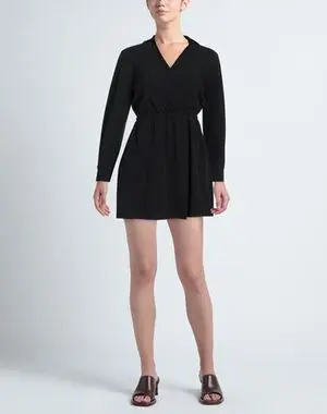 KAOS Mini Trapeze Dress - Black