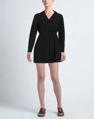 KAOS Mini Trapeze Dress - Black