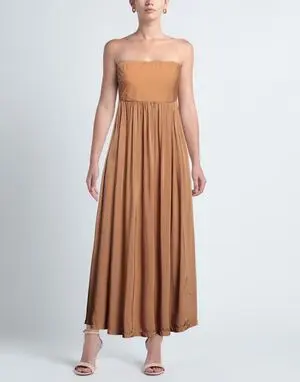 ALESSIA SANTI Midi Dress Viscose Blend - Camel