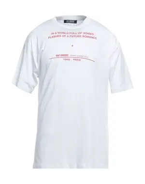 Raf Simons T-shirt Size Cotton - White