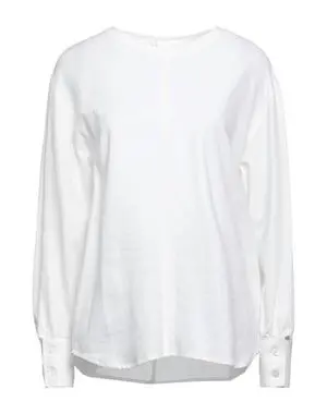AGLINI Woven Top - White